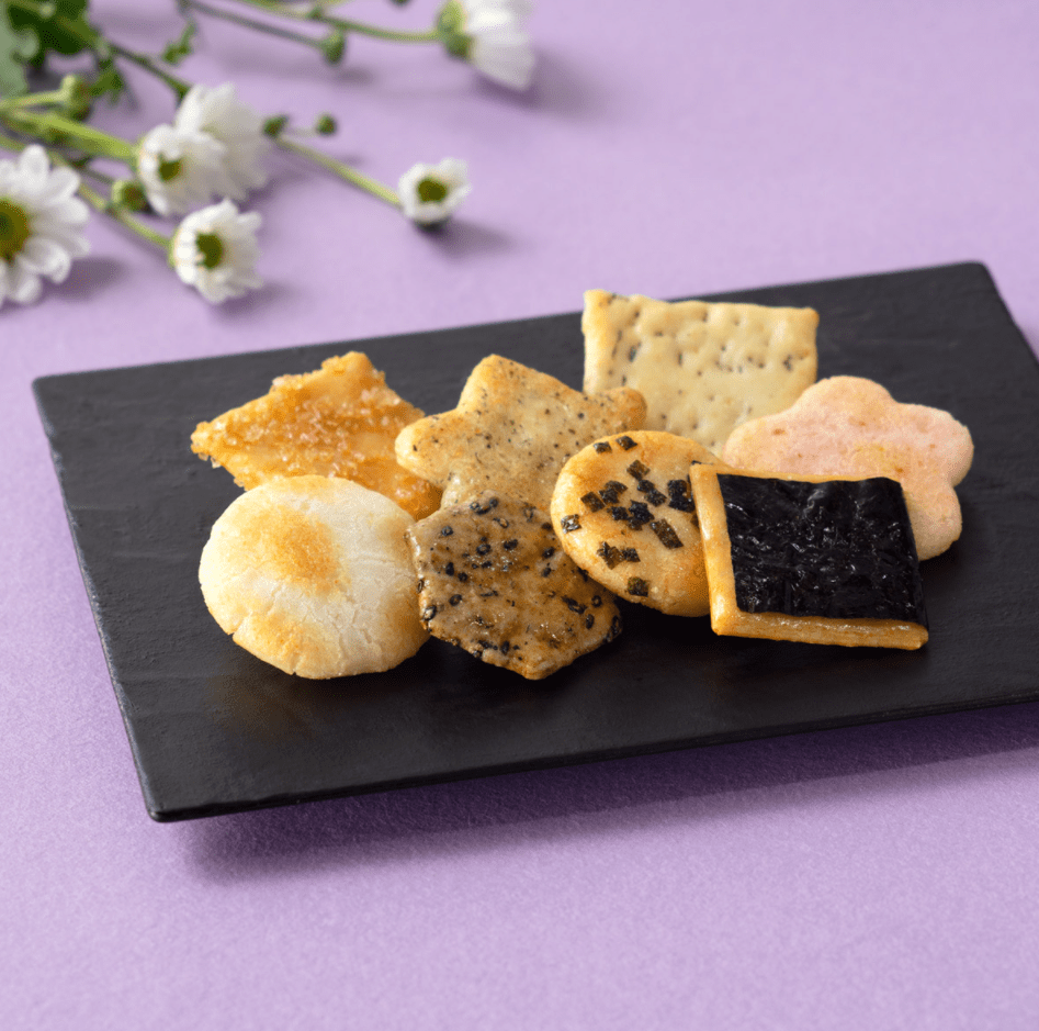 【日本進口食品】日本京都六角蕪村庵綜合仙貝禮盒 | meimaii 美賣